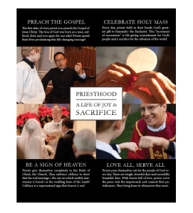 Office of Priestly & Religious Vocations – Diocese of Wilmington