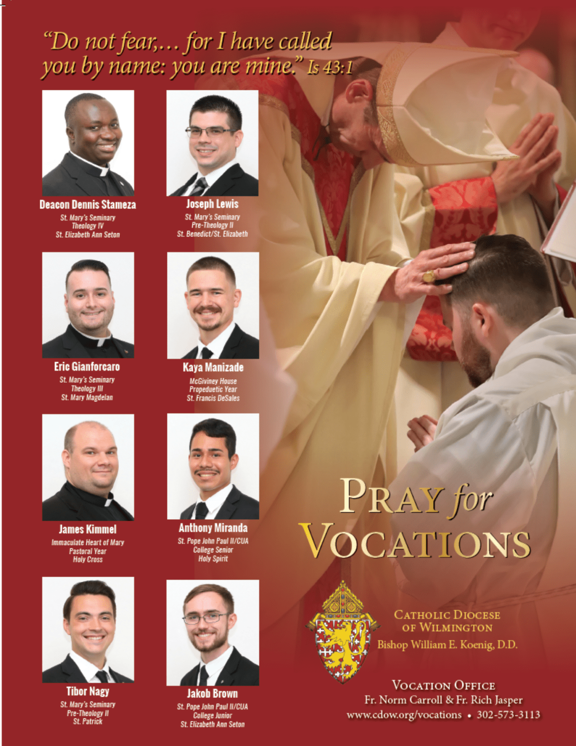 Office of Priestly & Religious Vocations – Diocese of Wilmington