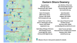 Deaneries – Diocese of Wilmington